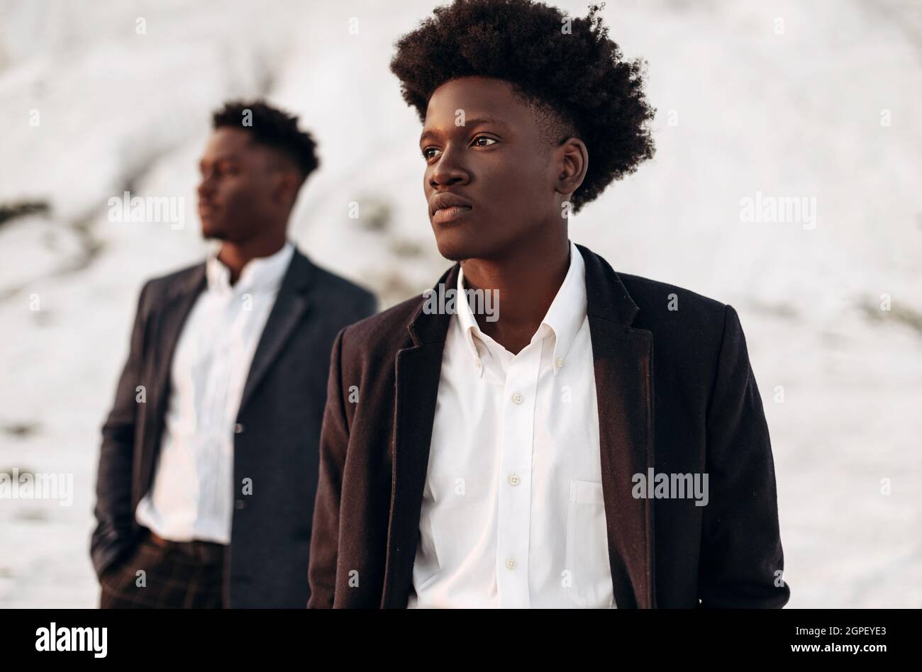 Male models for advertisement hi-res stock photography and images - Alamy