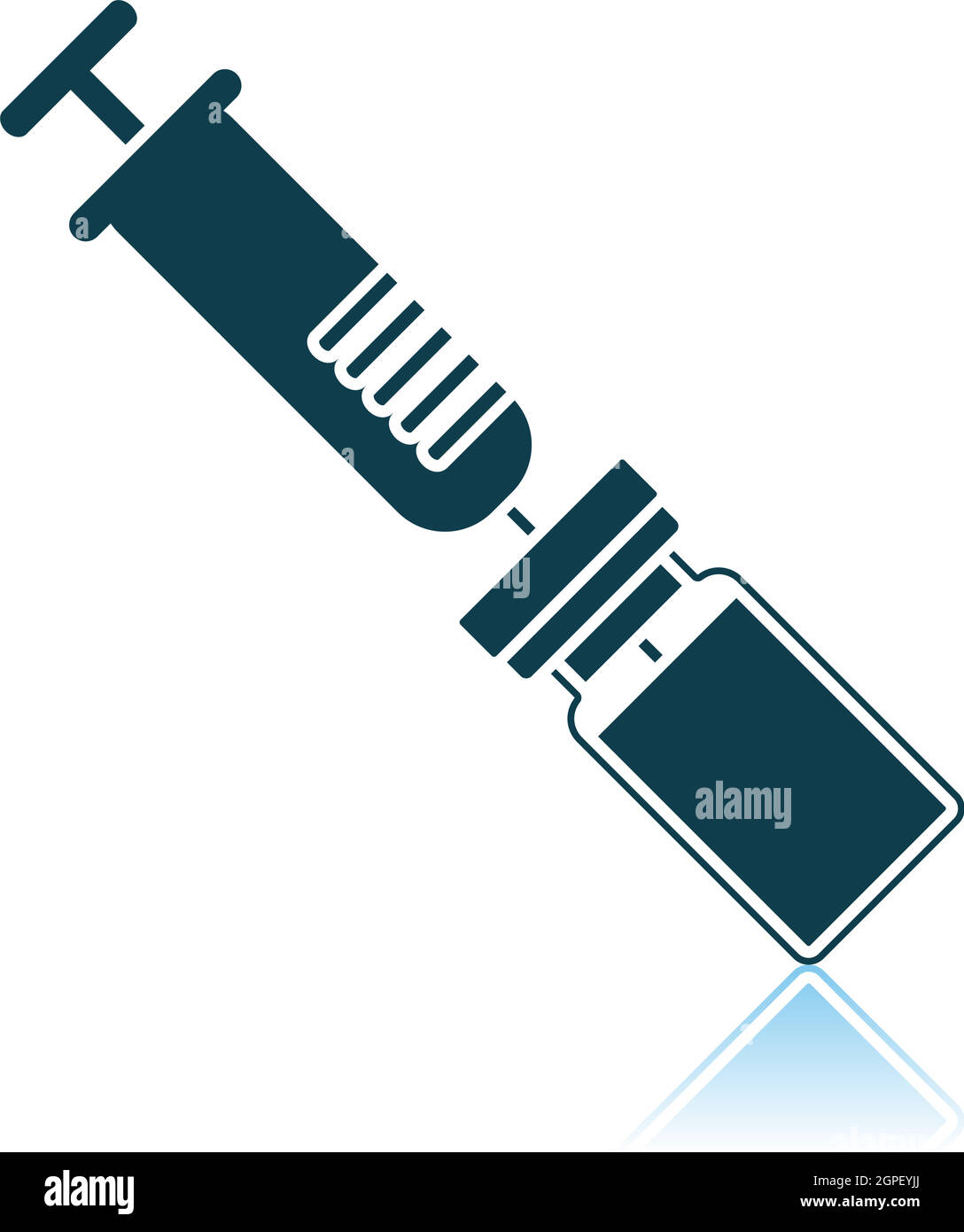 Vaccine icon bottle Cut Out Stock Images & Pictures - Alamy