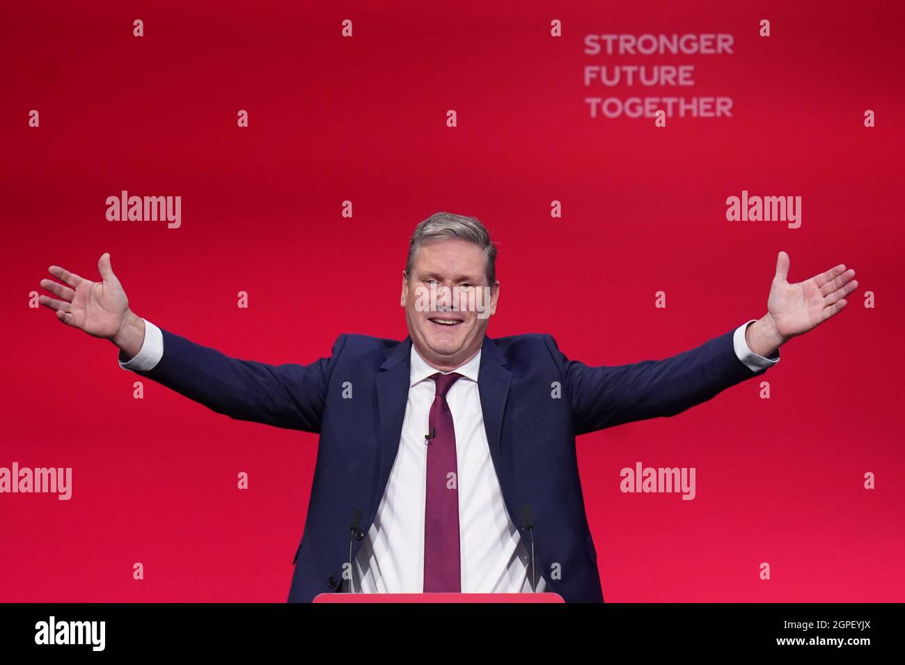 Sir keir starmer 2021 conference hi-res stock photography and images ...