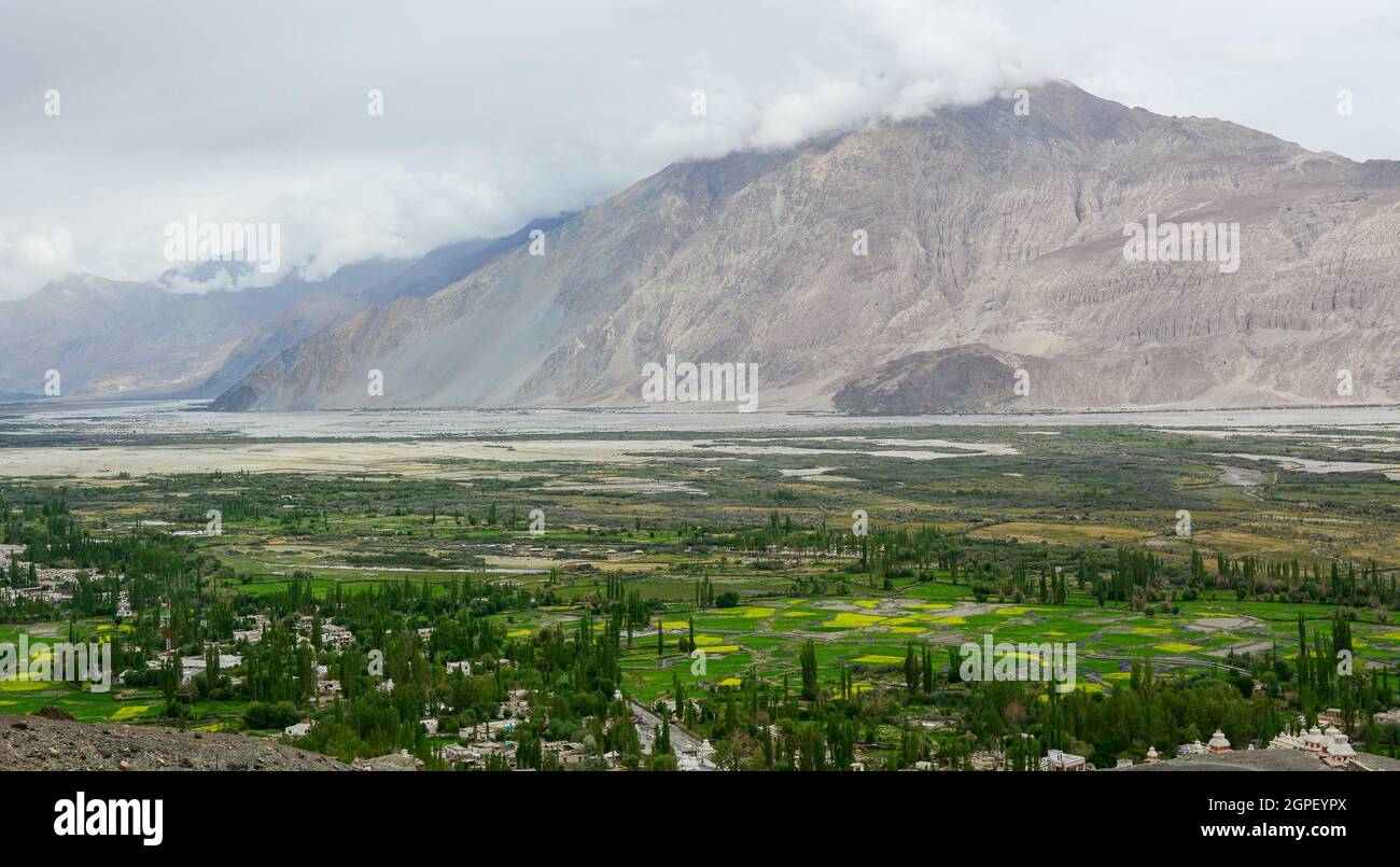 Mountain scenery of Ladakh, Northern India. Ladakh is a barren yet ...
