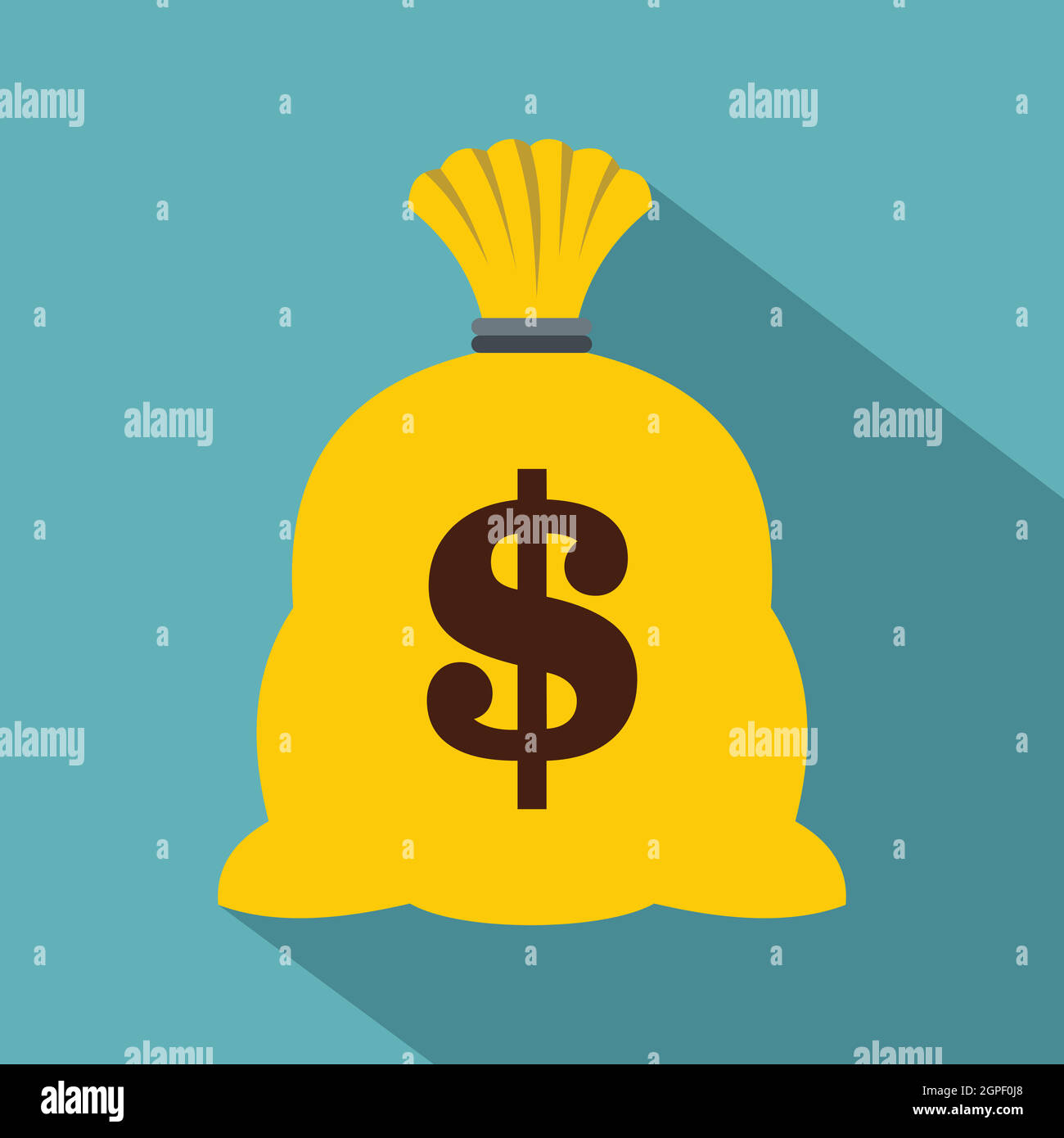 Money bag dollar Stock Vector Images - Alamy