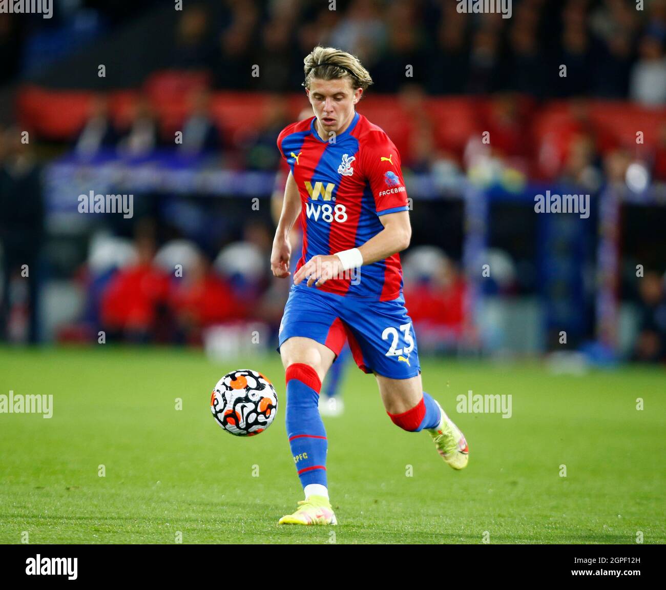 LONDON, United Kingdom, SEPTEMBER 27: Crystal Palace's Conor Gallagher ...