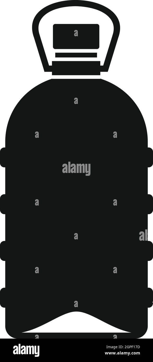 Water bottle icon logo Black and White Stock Photos & Images - Alamy