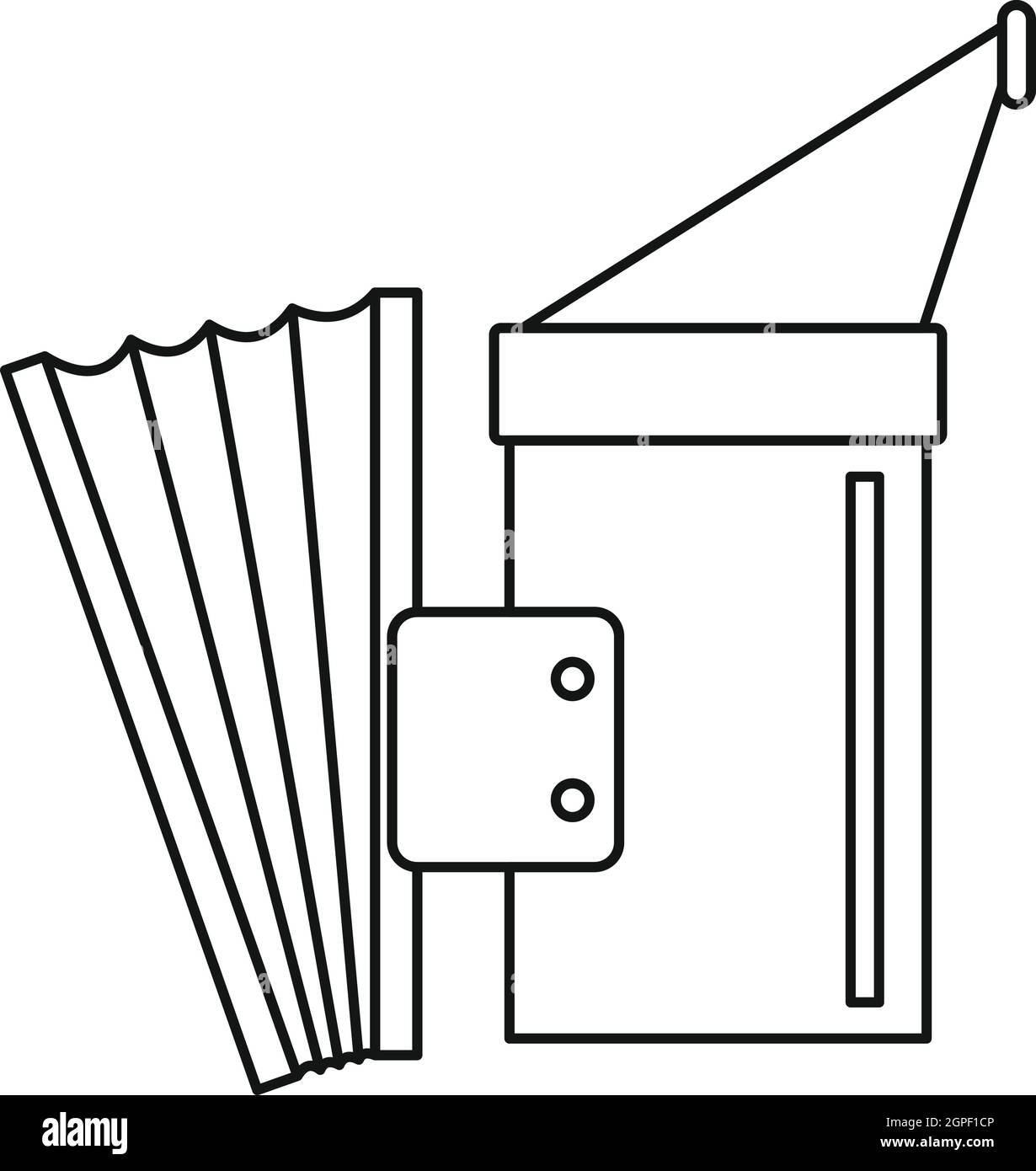 Fumigation icon, outline style Stock Vector Image & Art - Alamy