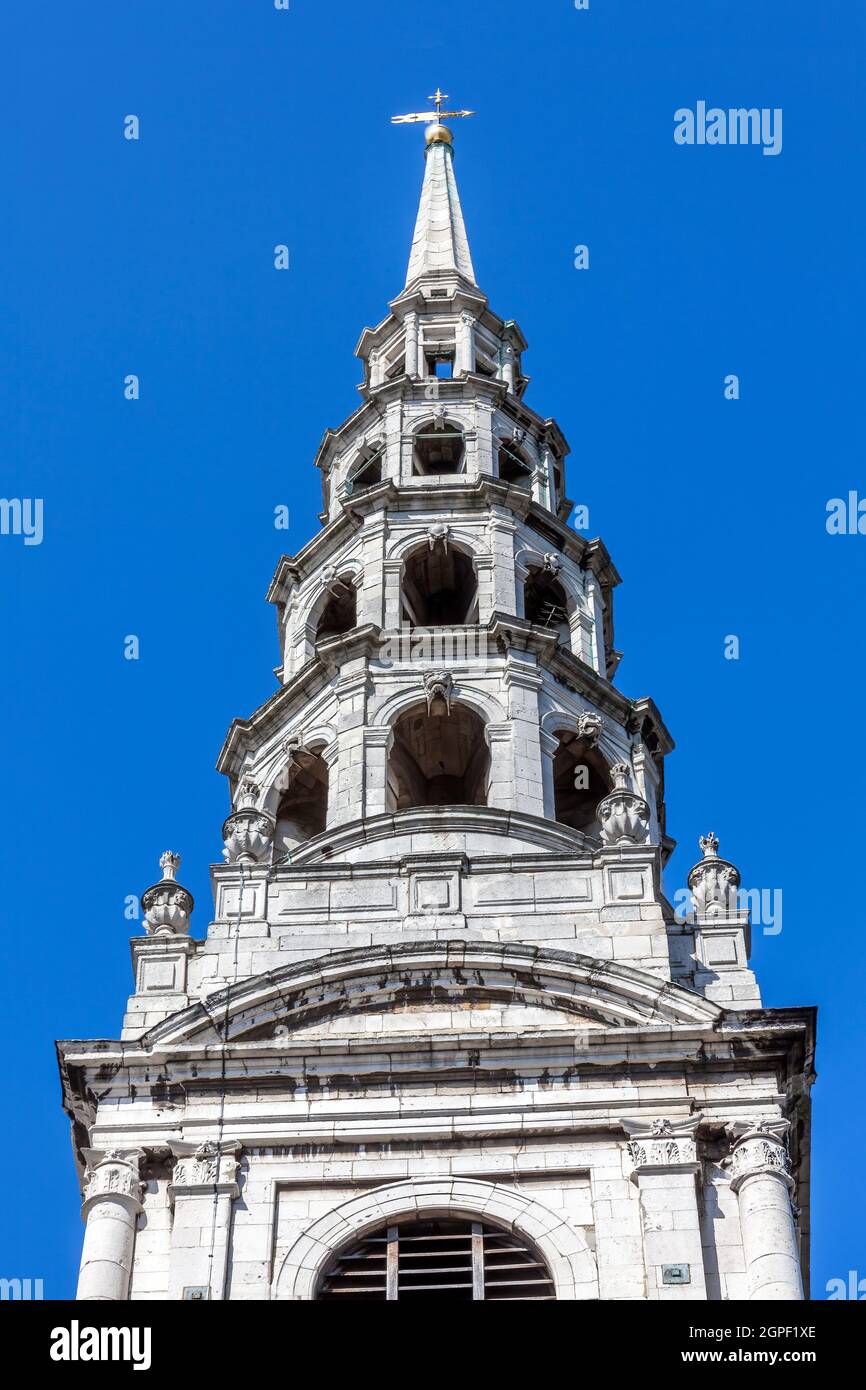St Bride's Church which inspired the tiered wedding cake in Fleet ...