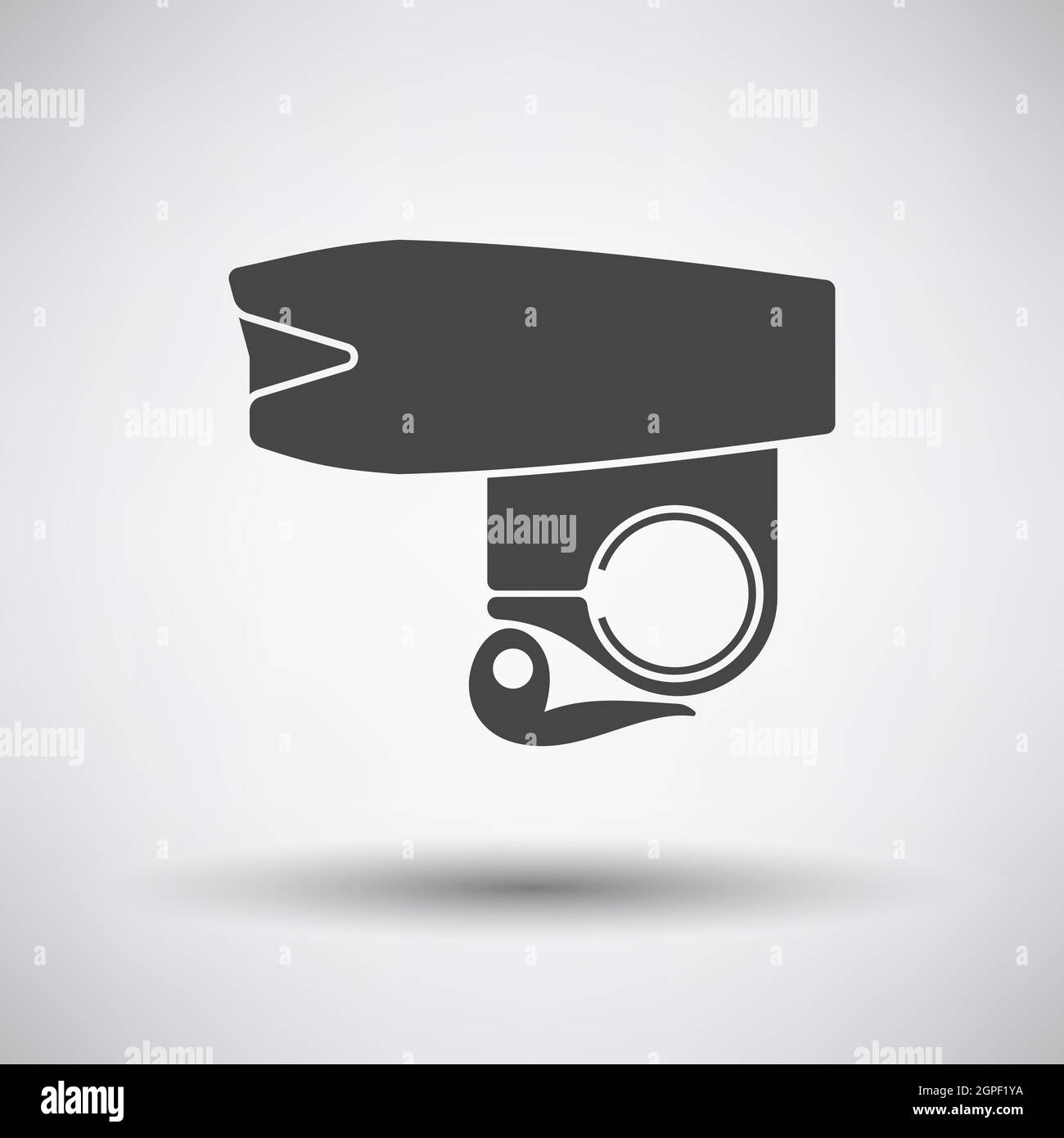 Bike Light Equipment Icon Stock Vector Image & Art - Alamy