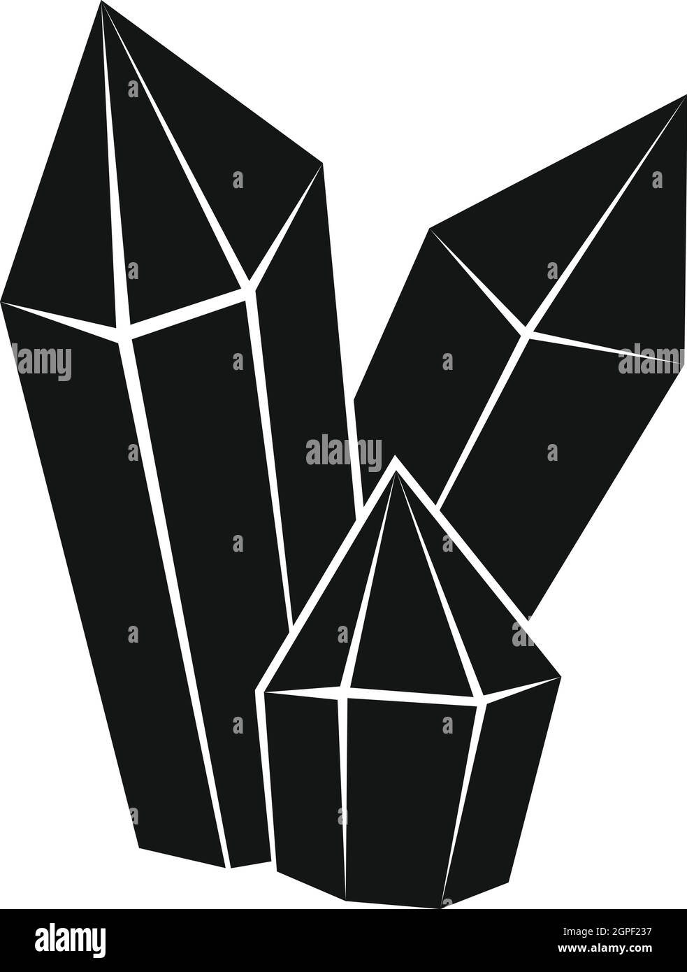 Drawing with diamonds Stock Vector Images - Alamy