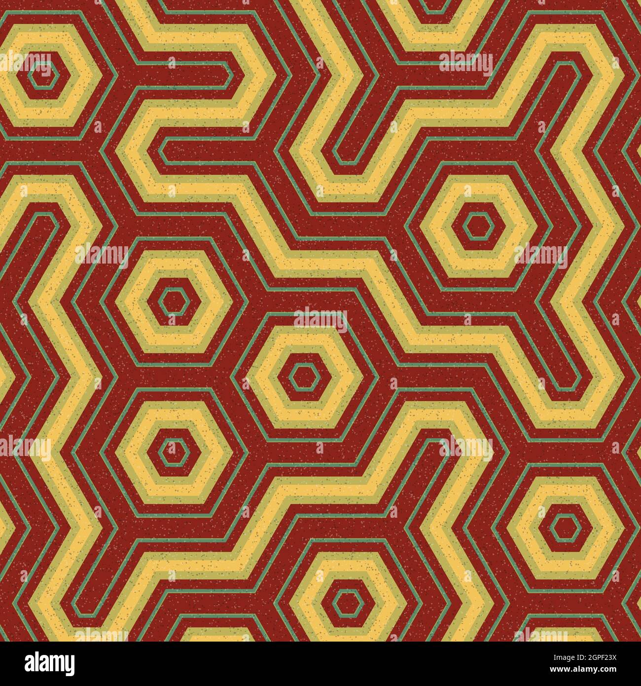 Computer-generated Hexagon Tile Connection art background design ...