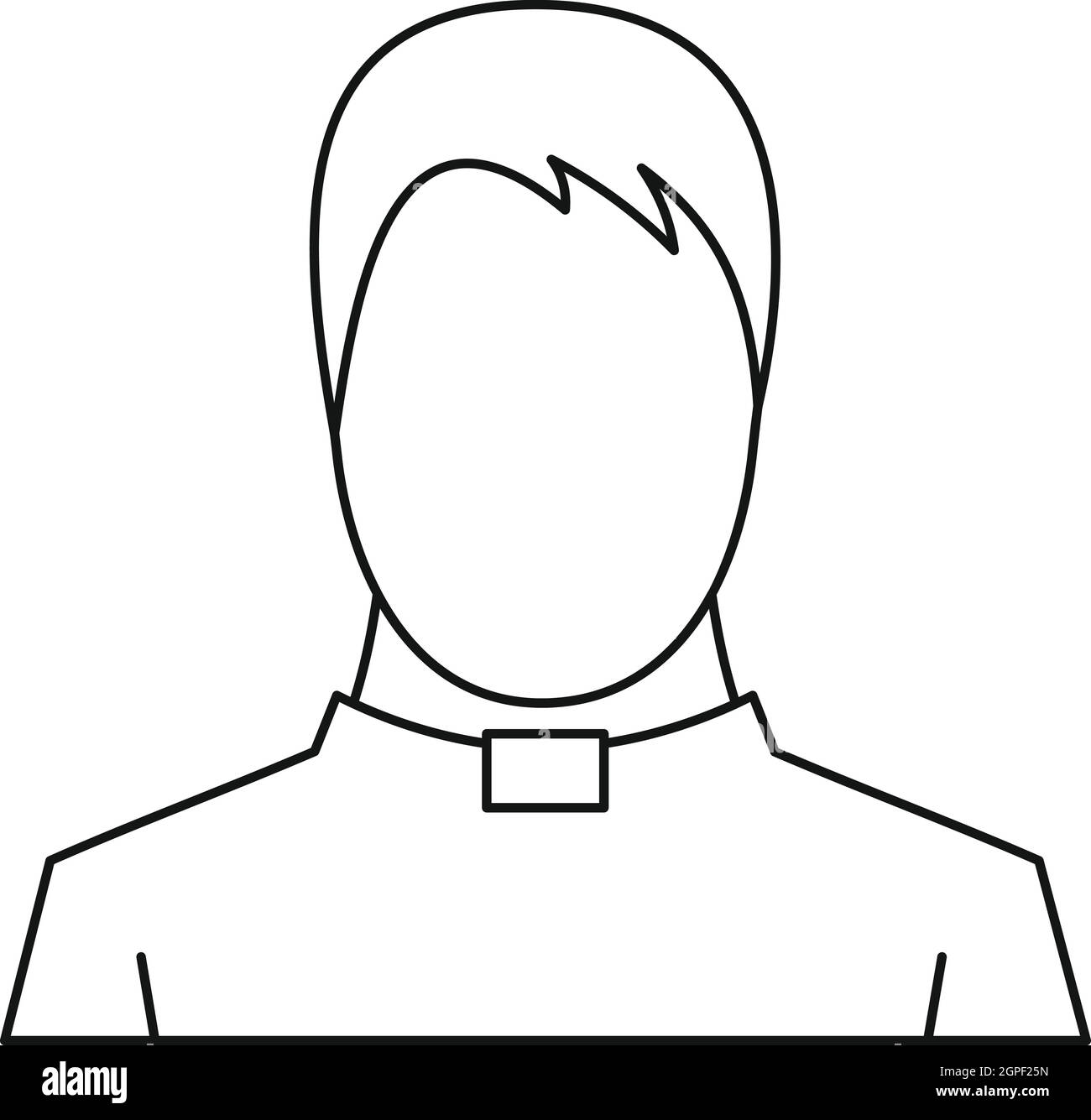 Priest Stock Vector Images - Alamy