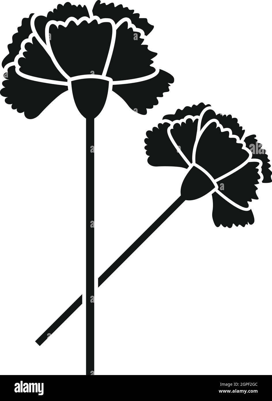 Carnation decoration Black and White Stock Photos & Images - Alamy