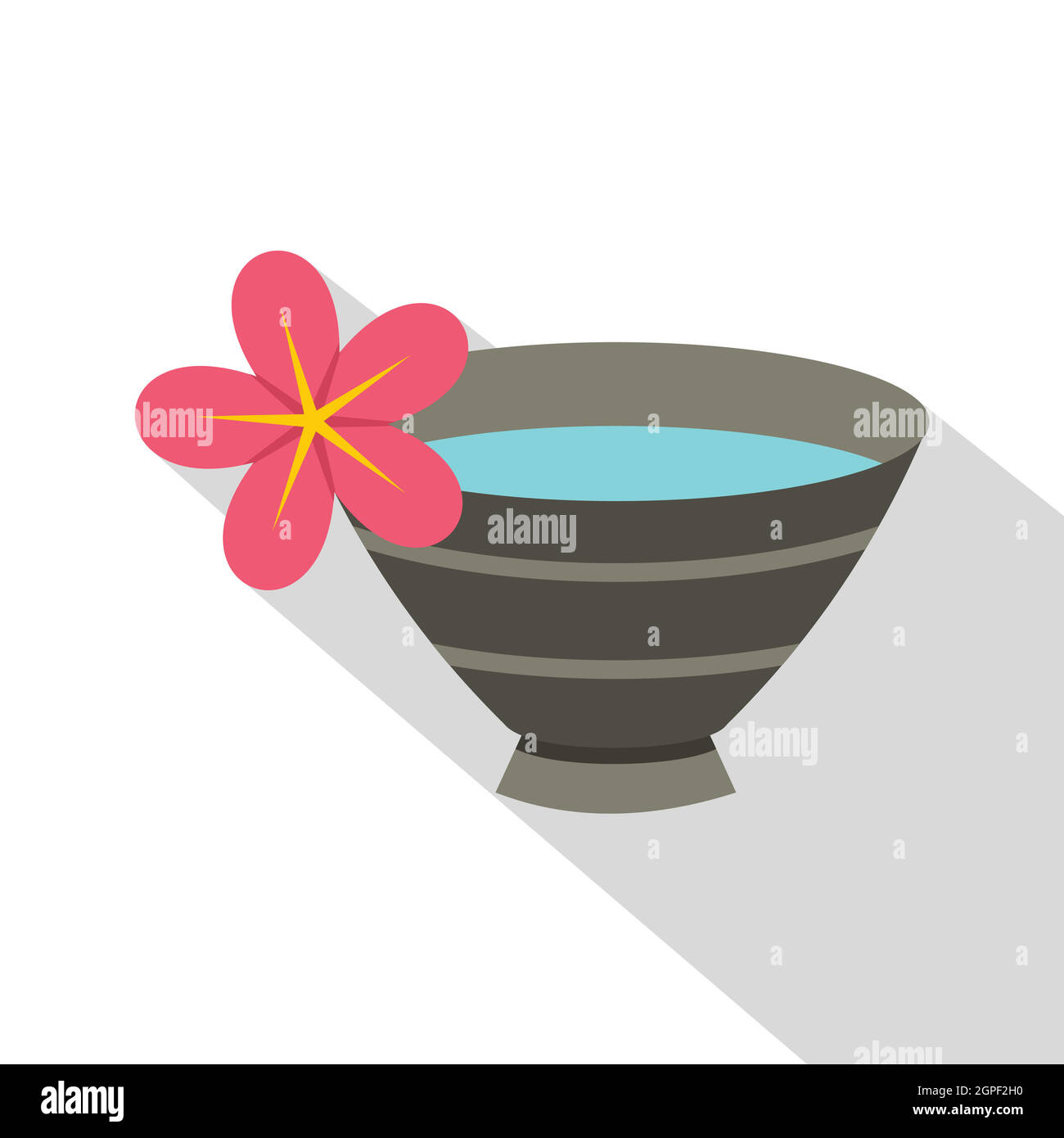 Spa salon flat design Stock Vector Images - Alamy