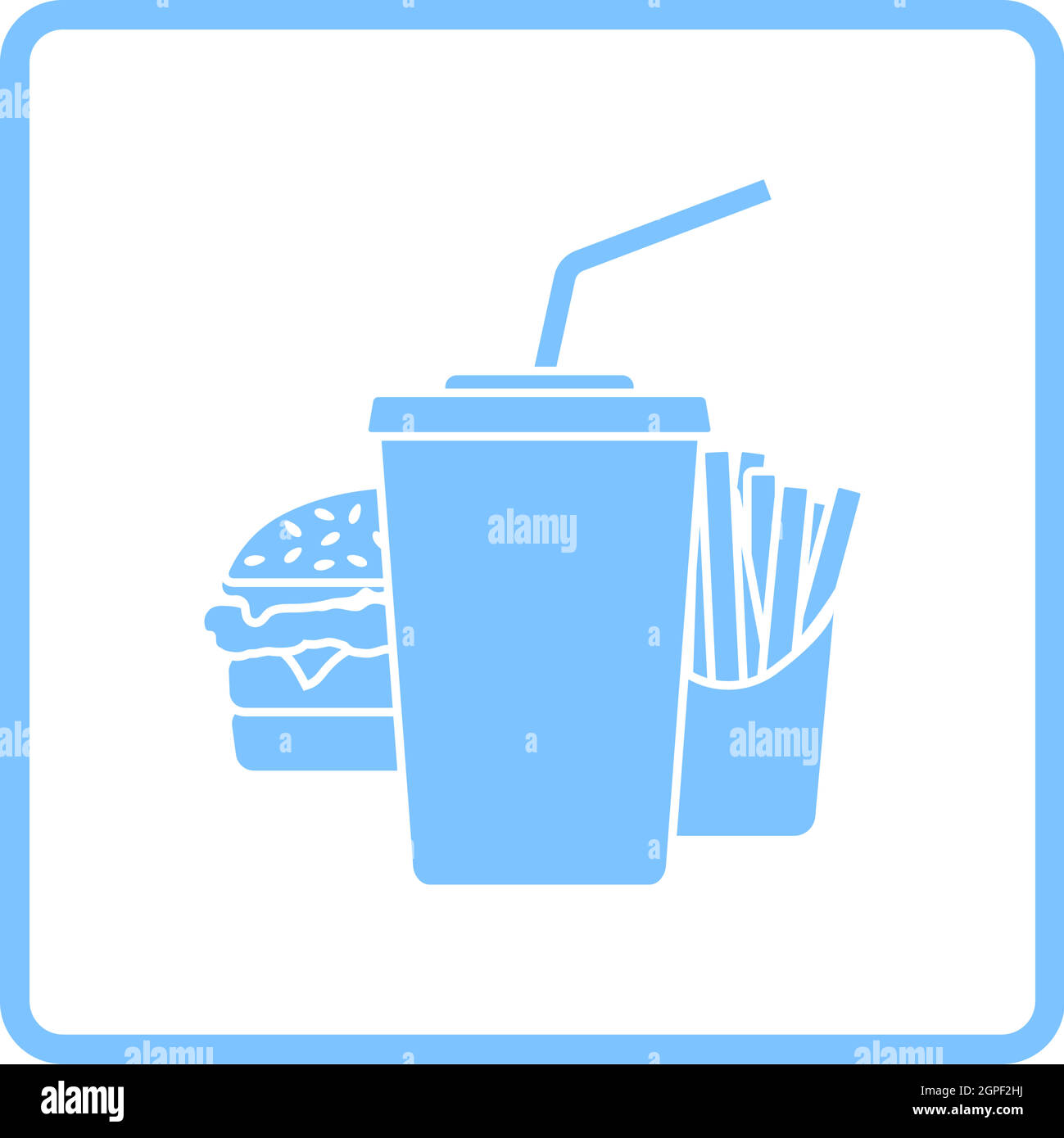 Blue cheese burger food Stock Vector Images - Alamy