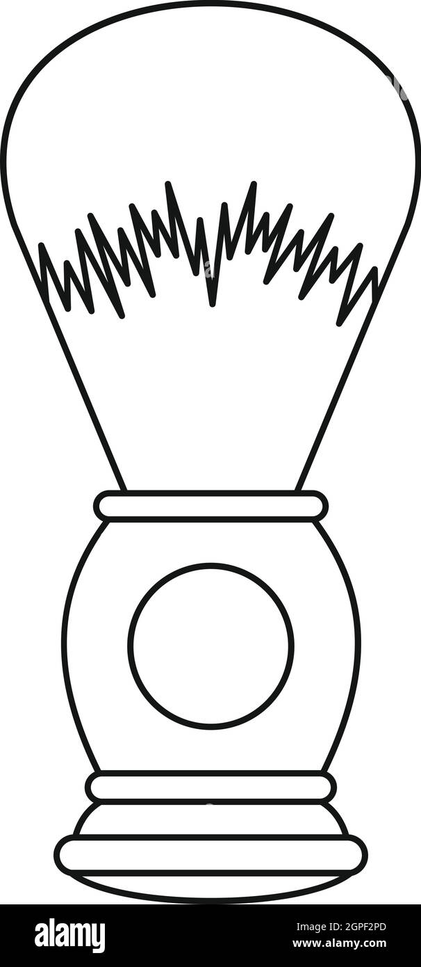 Face treatment icon outline Black and White Stock Photos & Images - Alamy