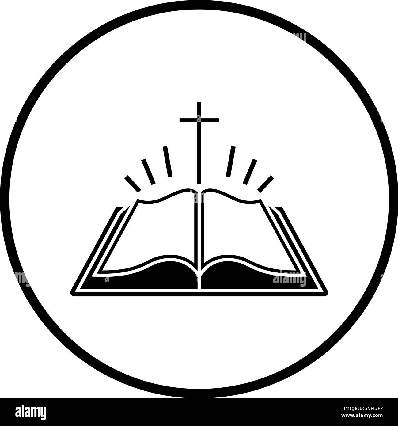 Holly Bible Icon Stock Vector Image & Art - Alamy