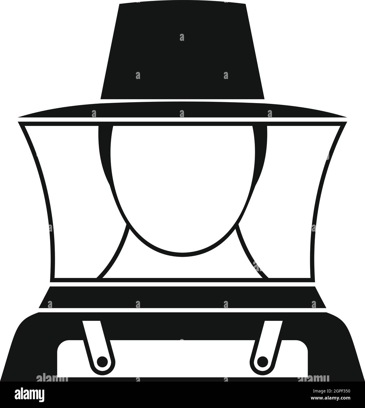 Beekeeping farm beekeeper vector Black and White Stock Photos & Images ...