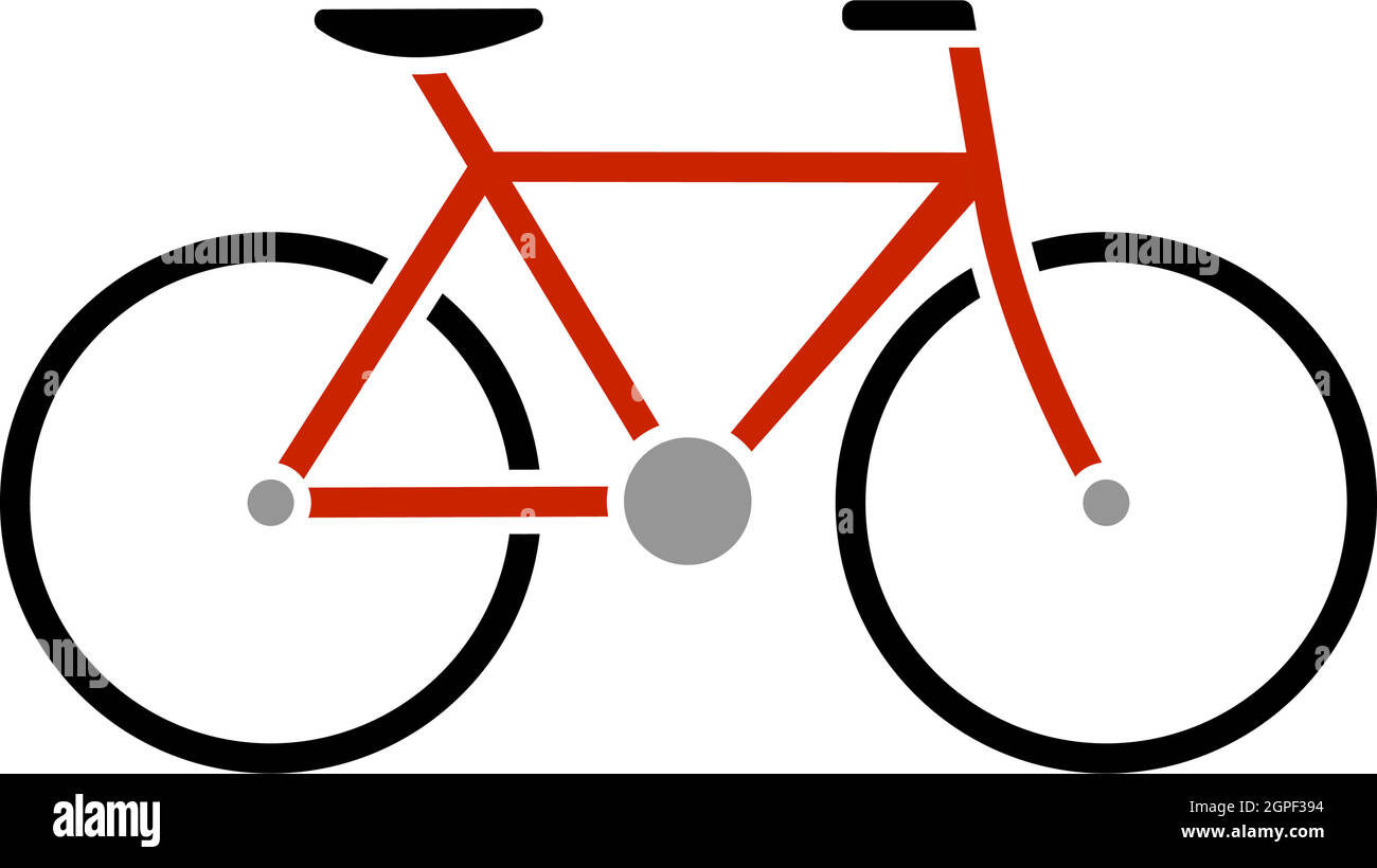 Bike shape Stock Vector Images - Alamy