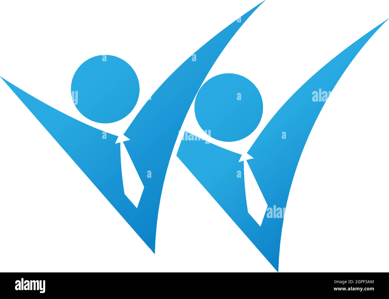 illustration of a businessman running reaching the star with briefcase ...