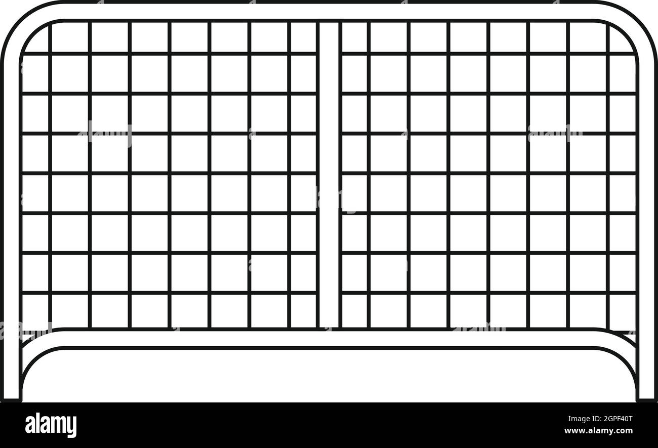 Gate icon, outline style Stock Vector Image & Art - Alamy