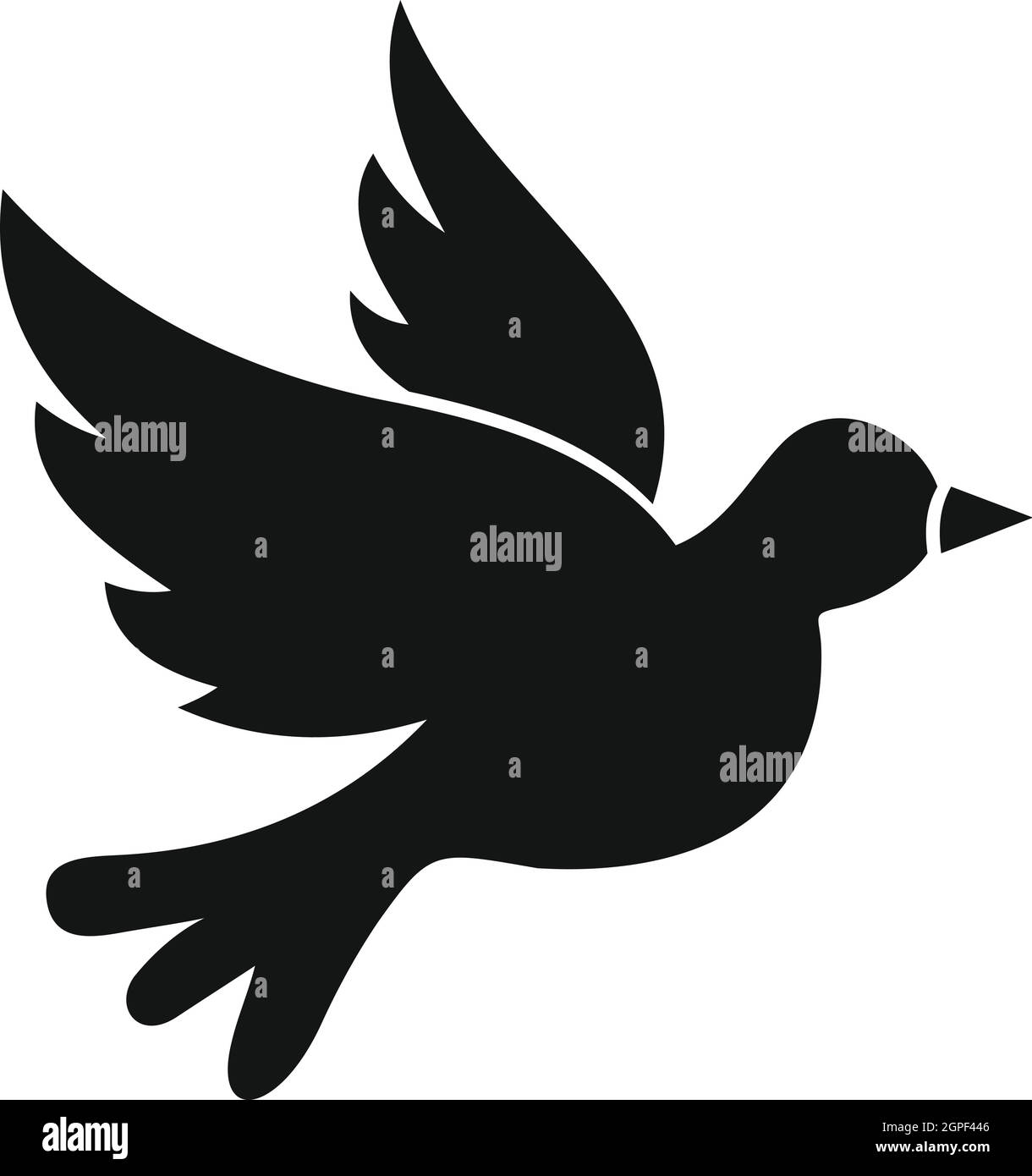 Dove of the church Stock Vector Images - Alamy