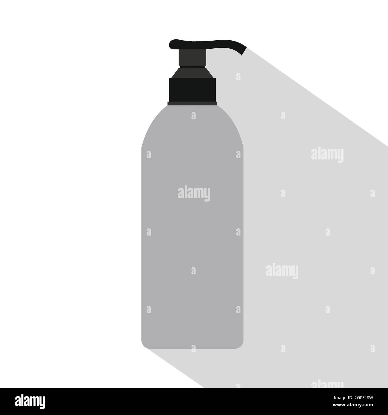 Bottle soap illustration vector Black and White Stock Photos & Images ...