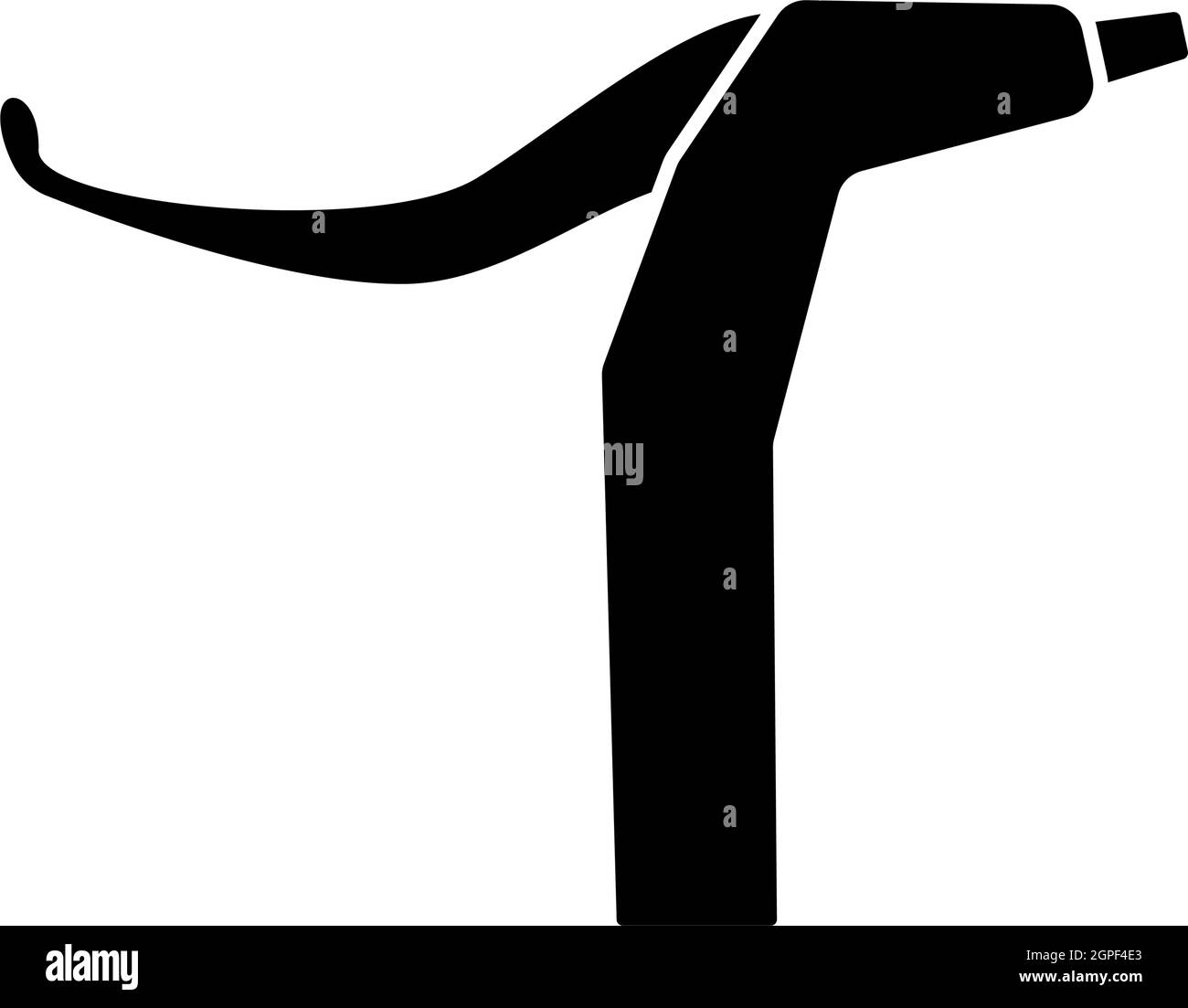 Bike HandleBar Brake Icon Stock Vector Image & Art - Alamy