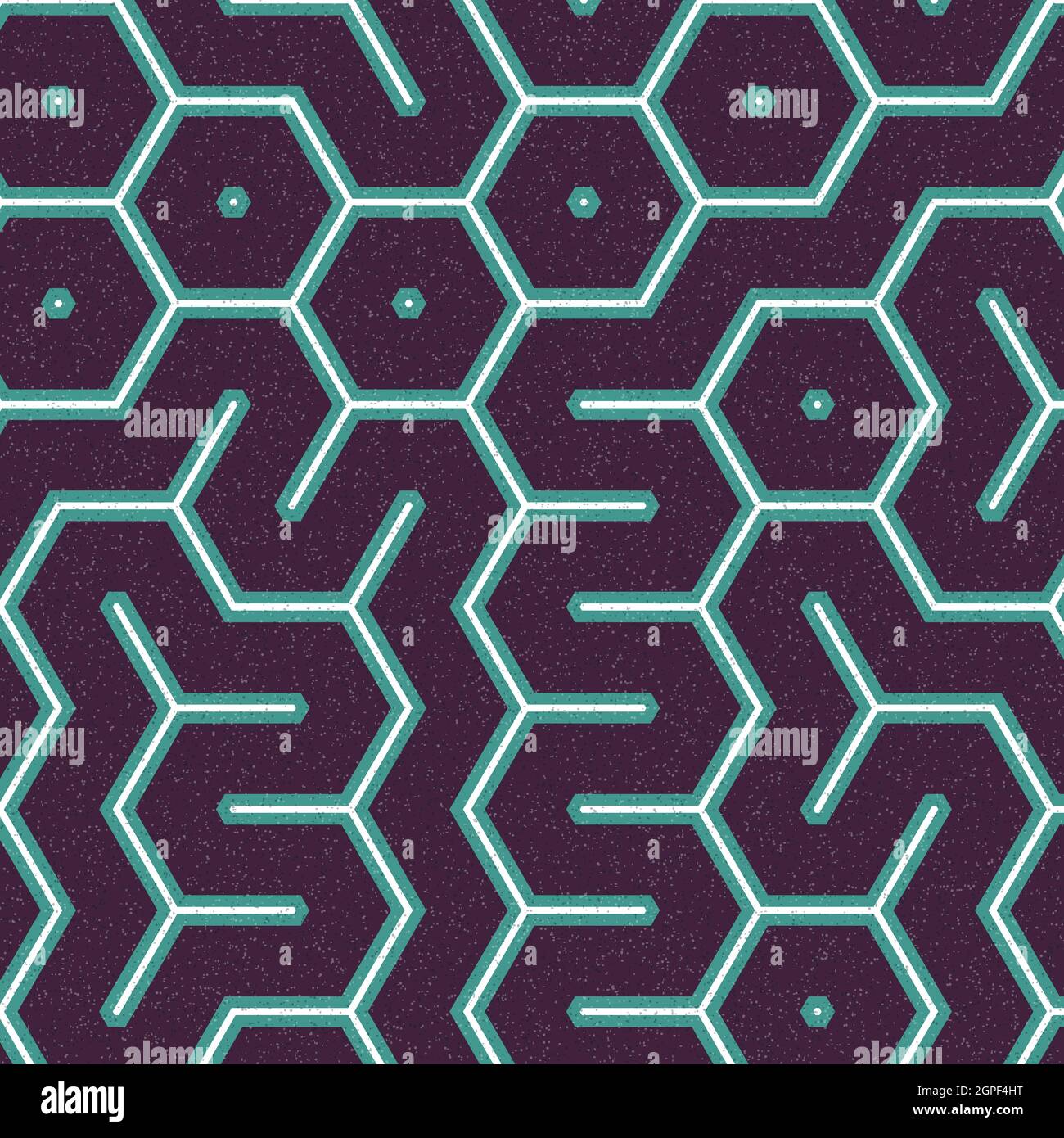 Computer-generated Hexagon Tile Connection art background design ...