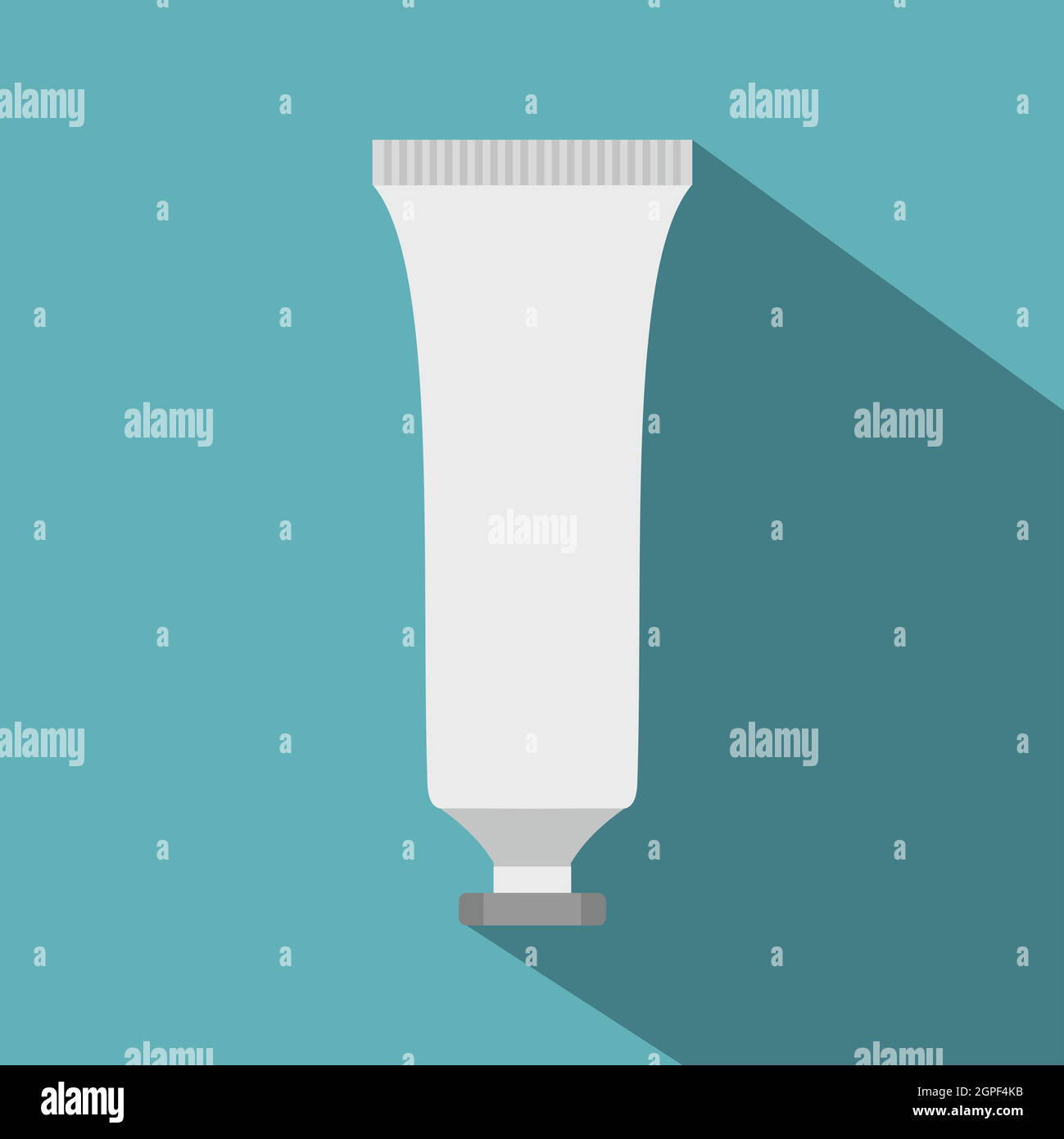 Cosmetic tube icon, flat style Stock Vector Image & Art - Alamy