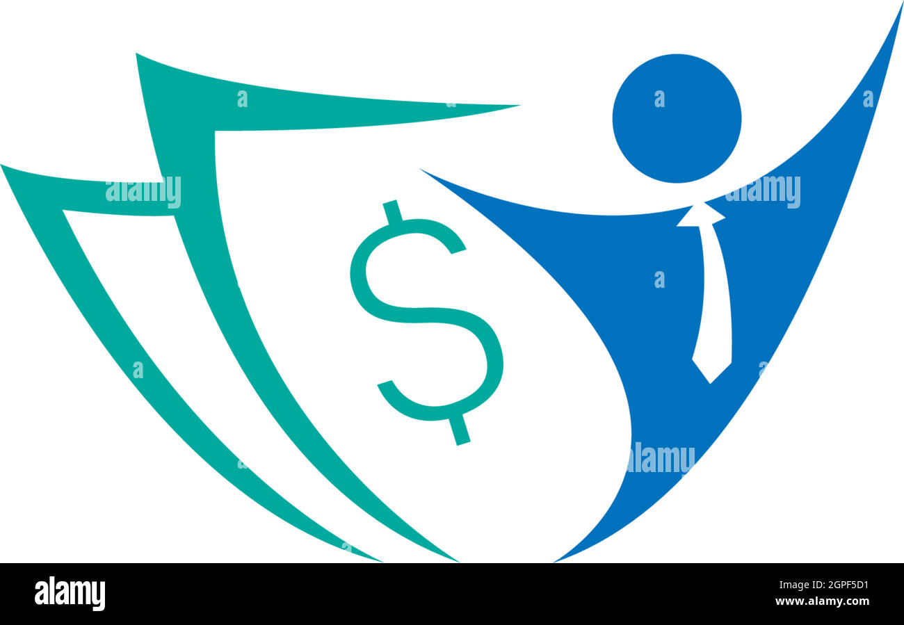 illustration of a businessman running reaching the star with briefcase ...