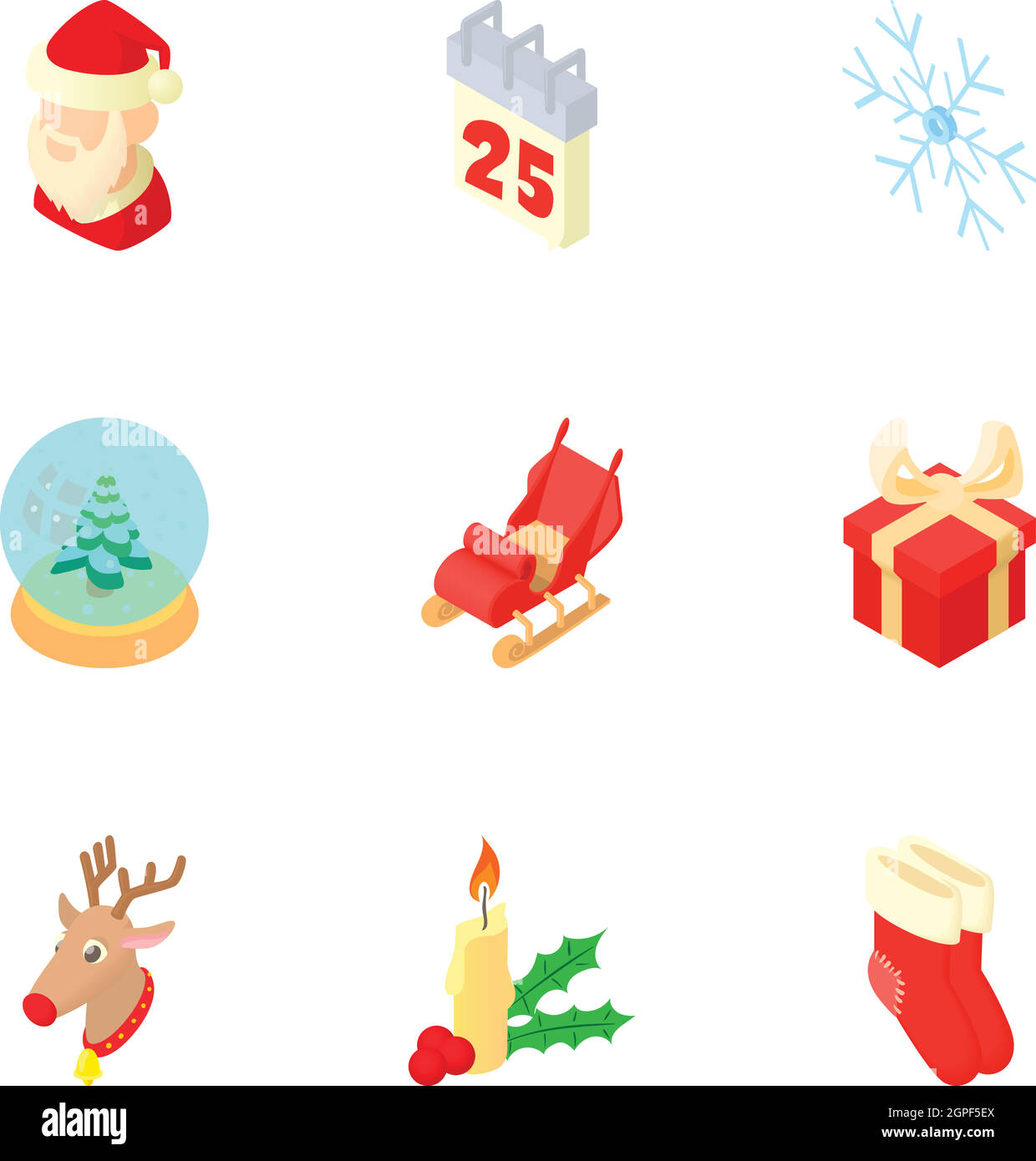 New year socks Stock Vector Images - Alamy