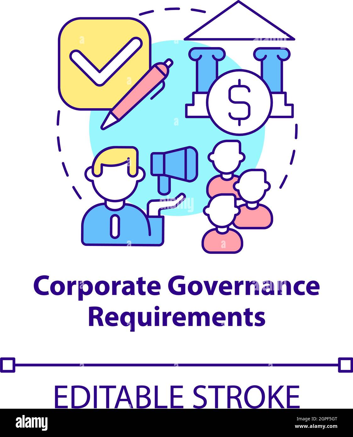 Governance support Cut Out Stock Images & Pictures - Alamy