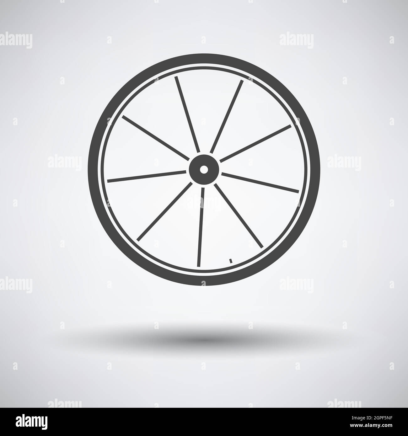 Bike Wheel Icon Stock Vector Image & Art - Alamy