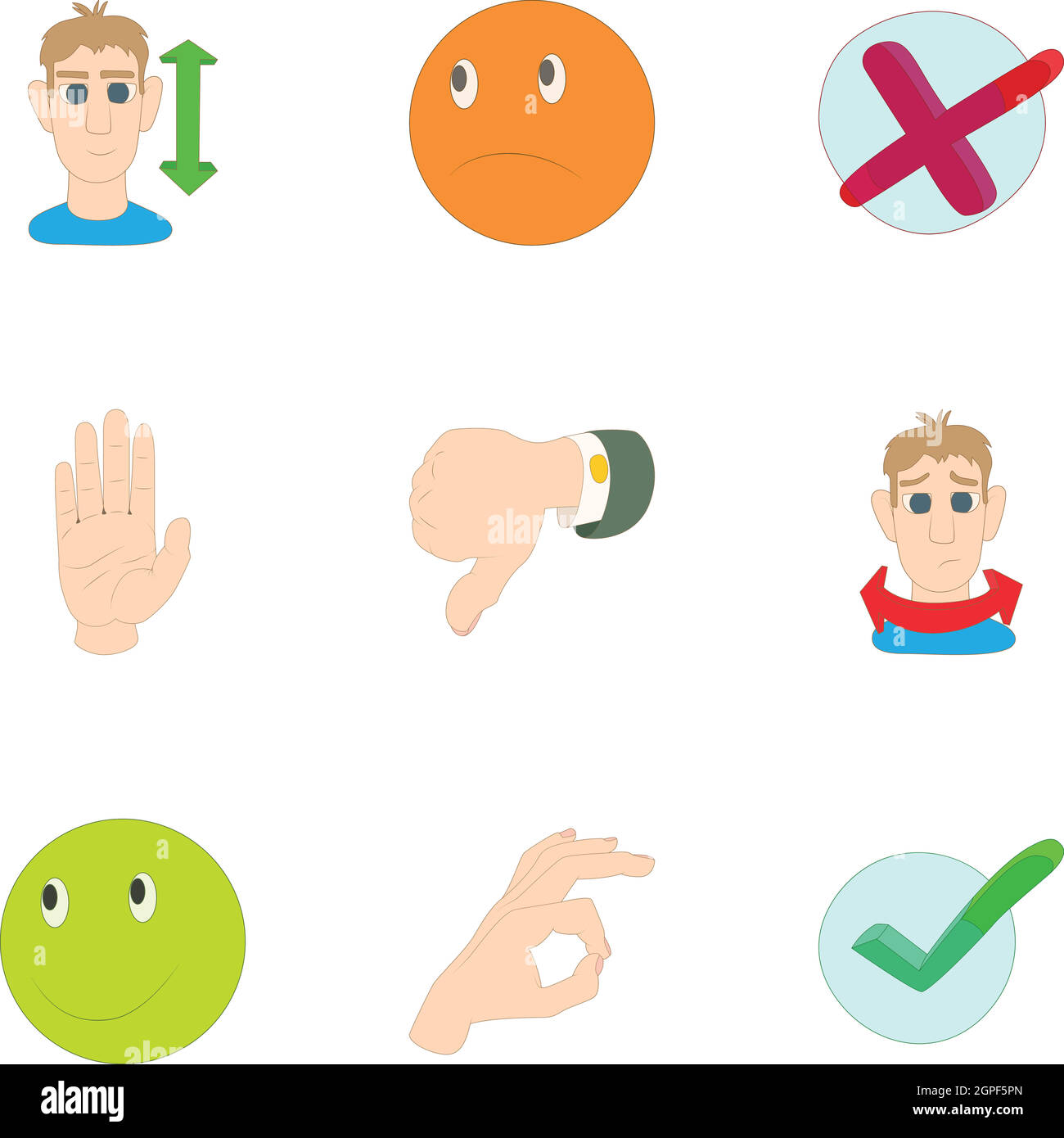 Smiley button Stock Vector Images - Alamy