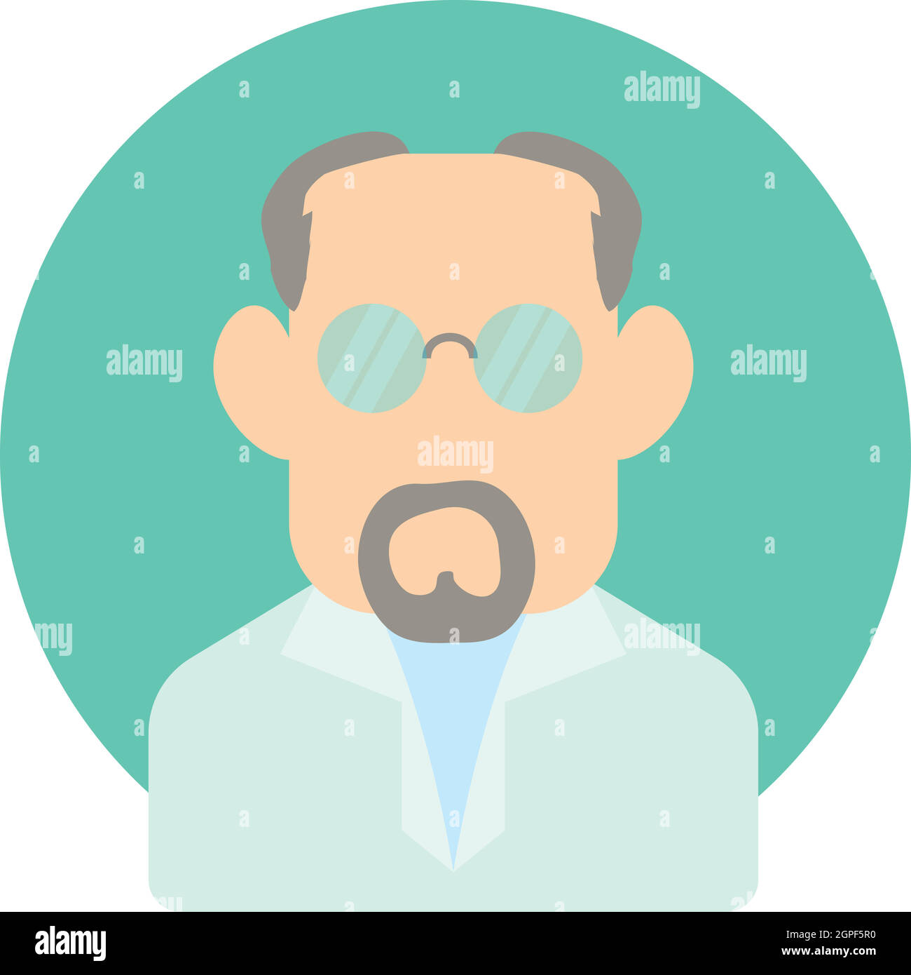 Doctor man isolated people Stock Vector Images - Alamy