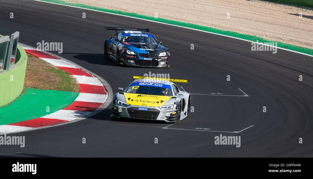 Vallelunga, italy september 19th 2021 Aci racing weekend. Scenic ...