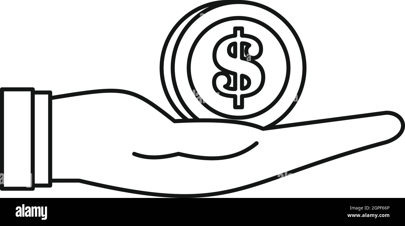 Business help concept outline Black and White Stock Photos & Images - Alamy