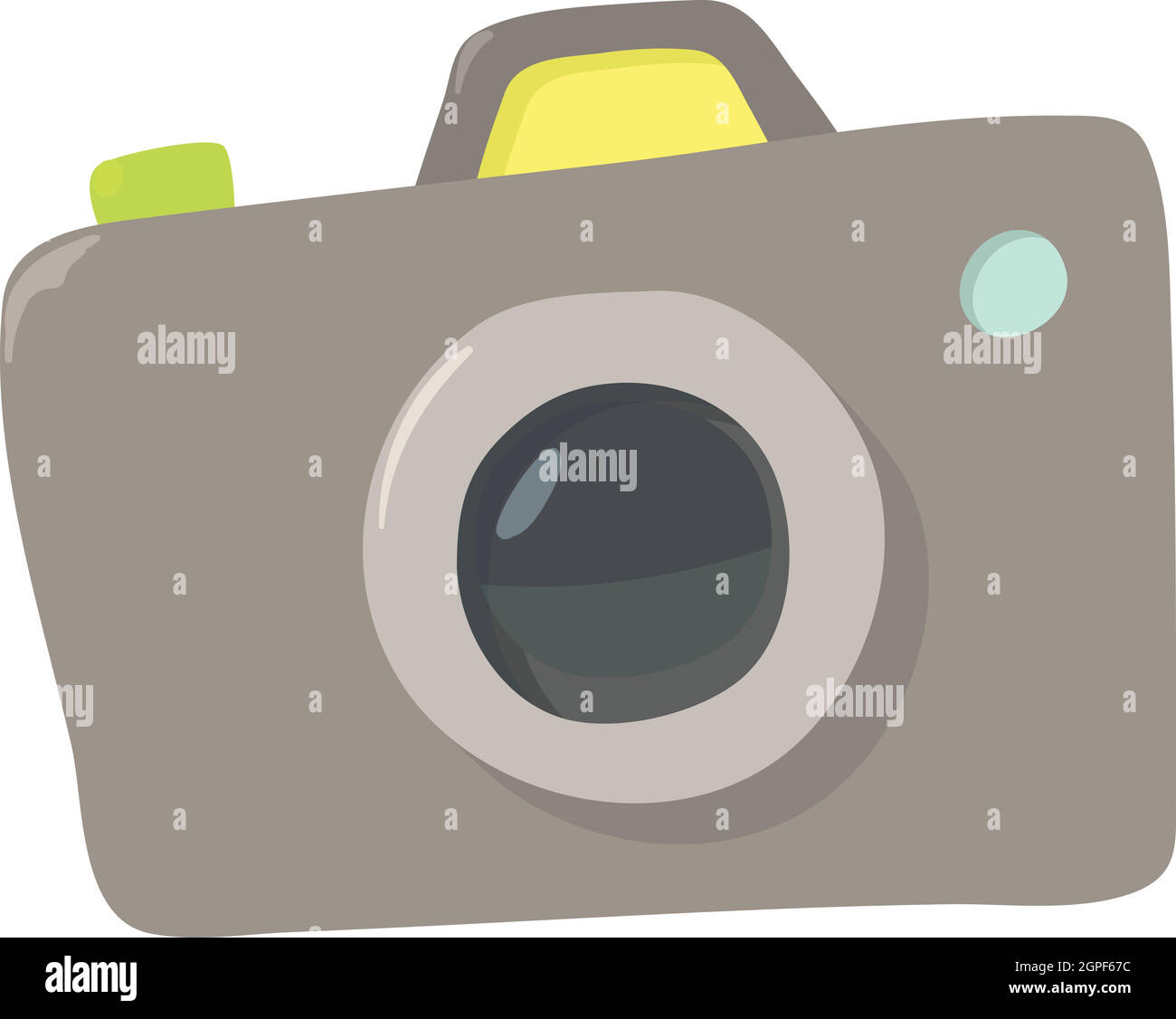 Photocamera icon, cartoon style Stock Vector Image & Art - Alamy