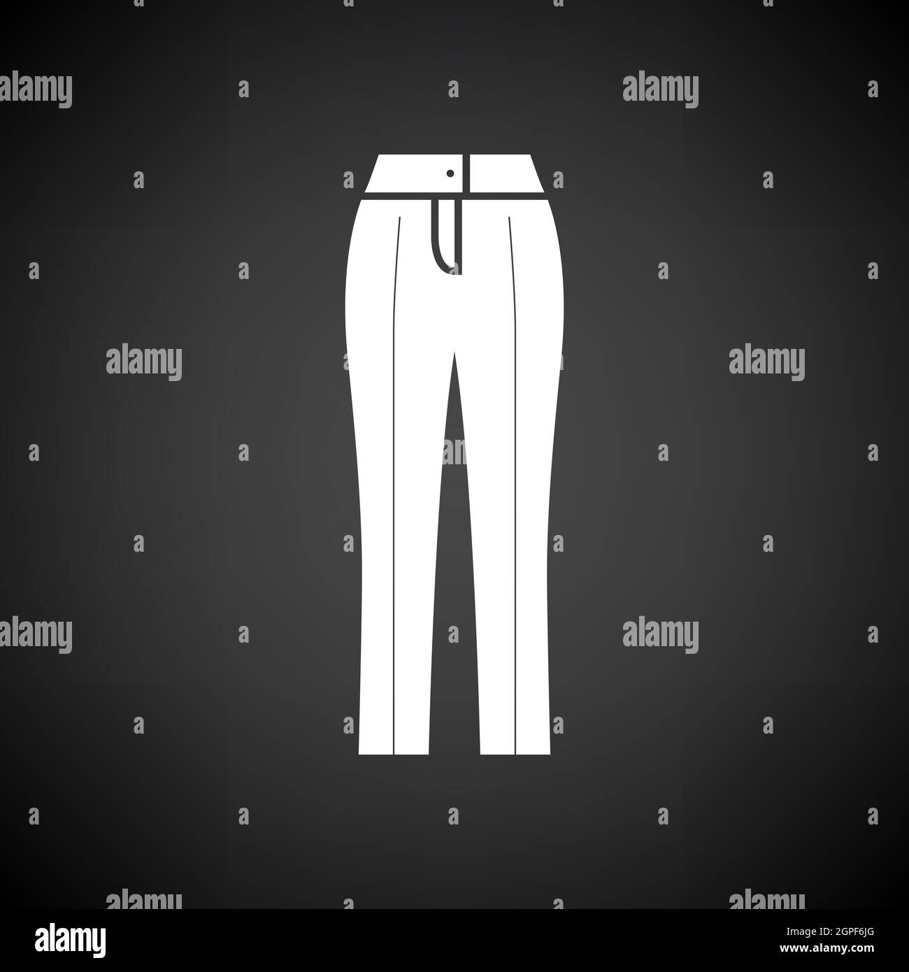 Business Woman Trousers Icon Stock Vector Image & Art - Alamy