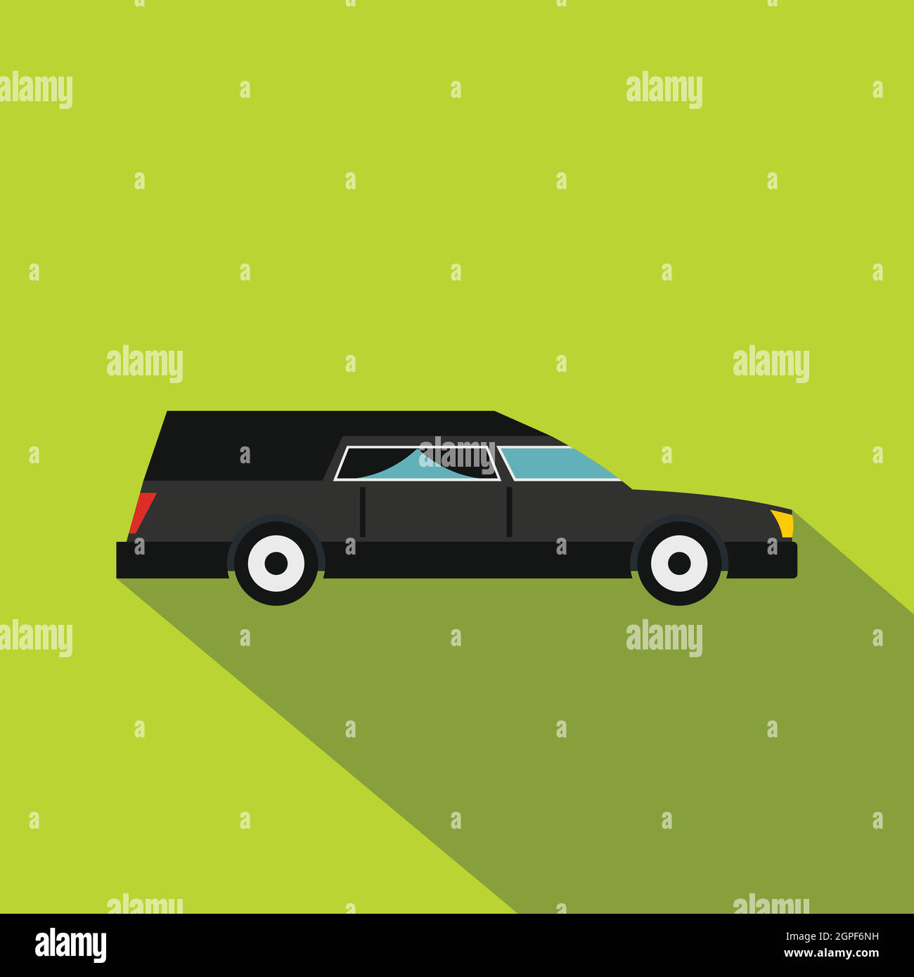 Hearse Stock Vector Images - Alamy