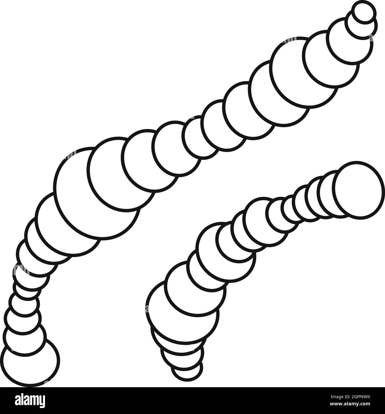 Vector spiral line Stock Vector Images - Alamy