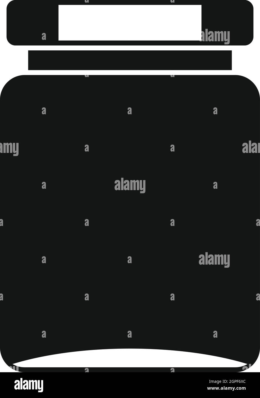 Jar icon, simple style Stock Vector Image & Art - Alamy