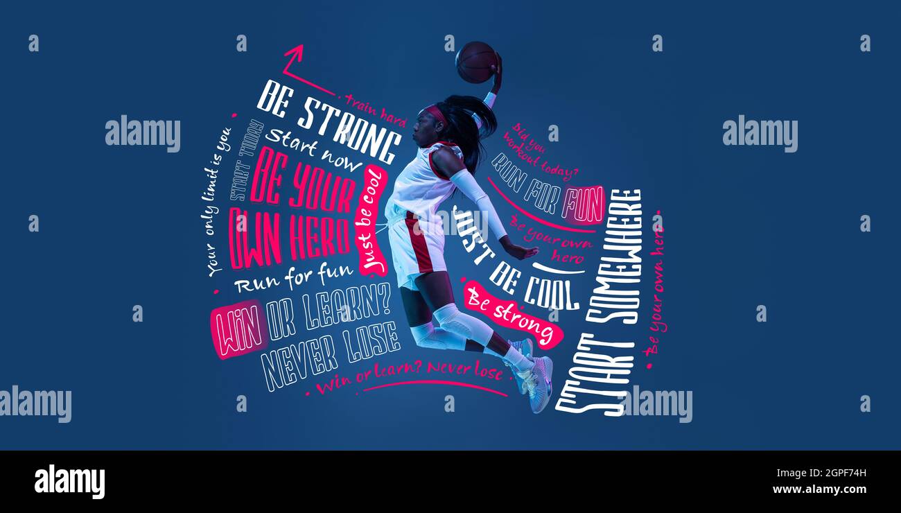 Girl Basketball Graphic Design