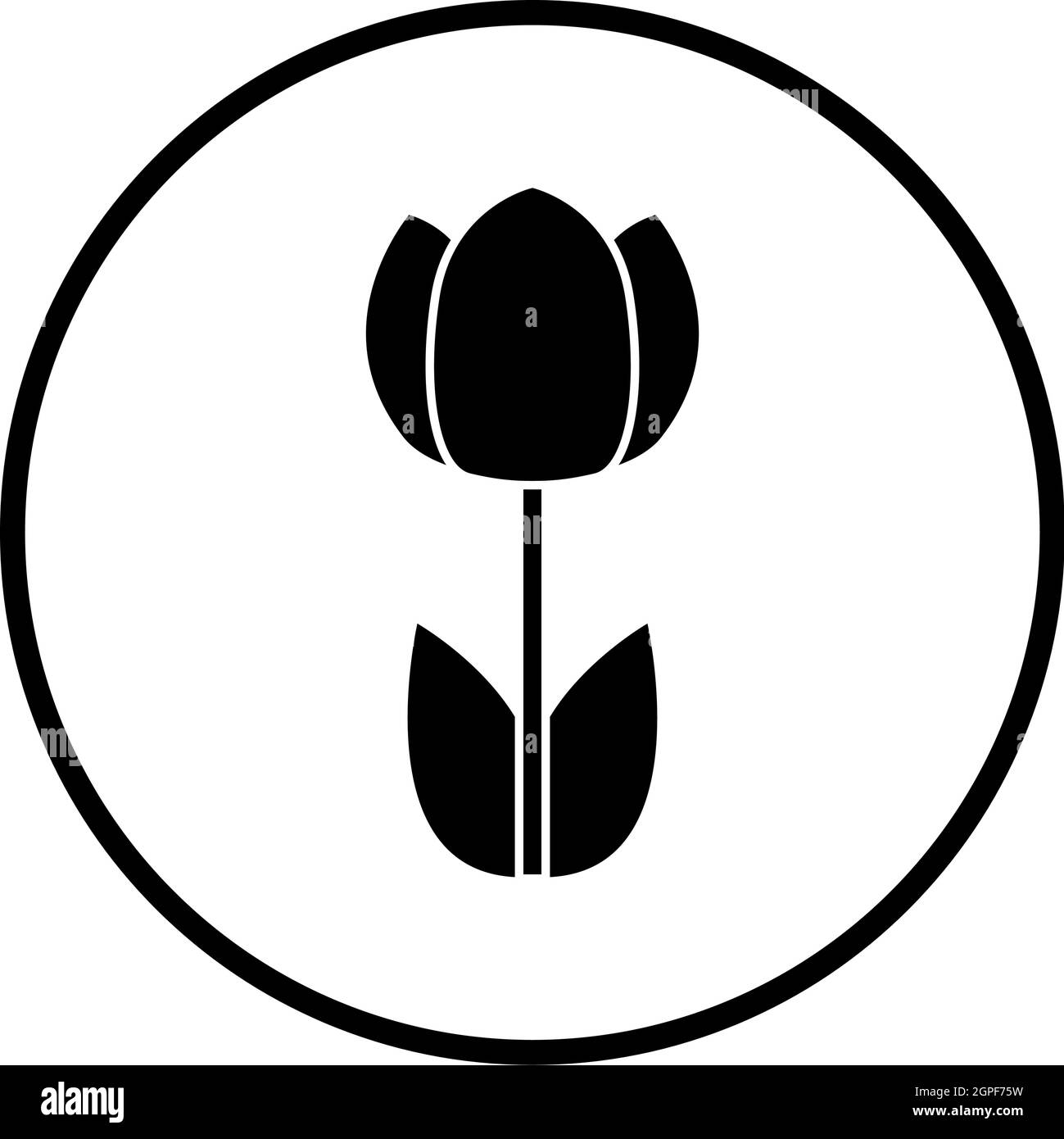 Spring Flower Icon Stock Vector Image & Art - Alamy