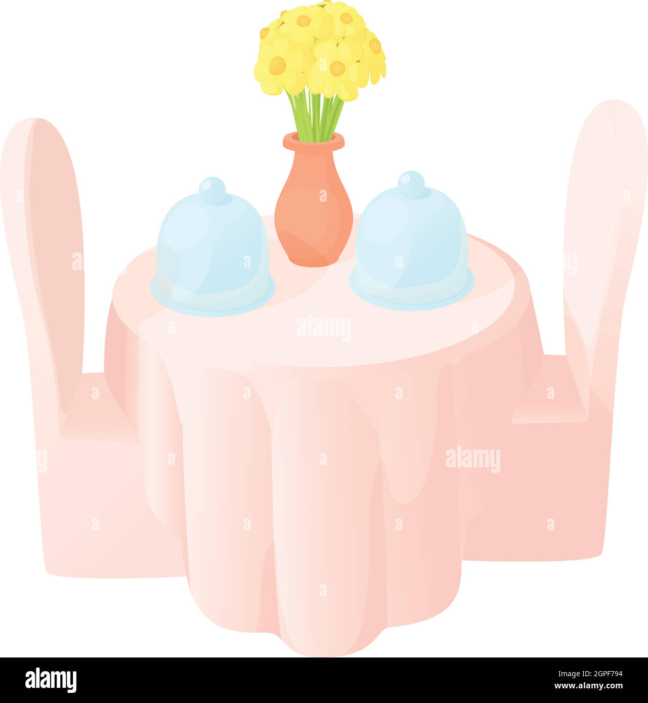 Restaurant happy couple Stock Vector Images - Alamy