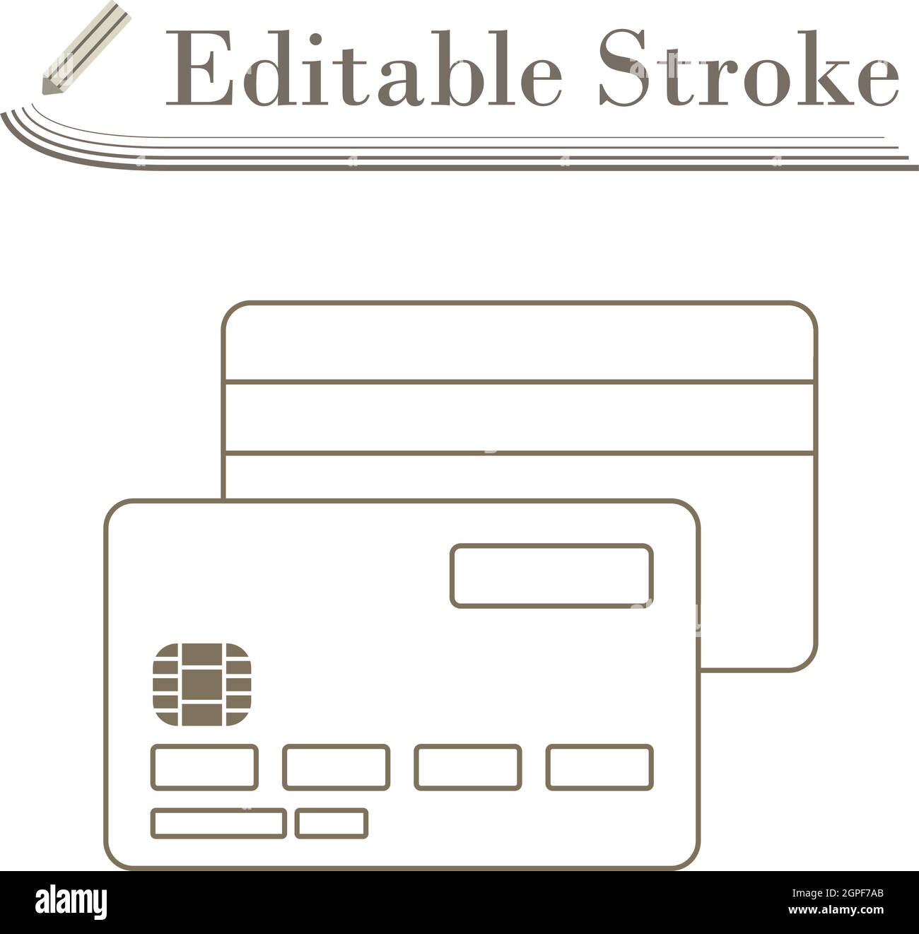 Front stroke Stock Vector Images - Alamy