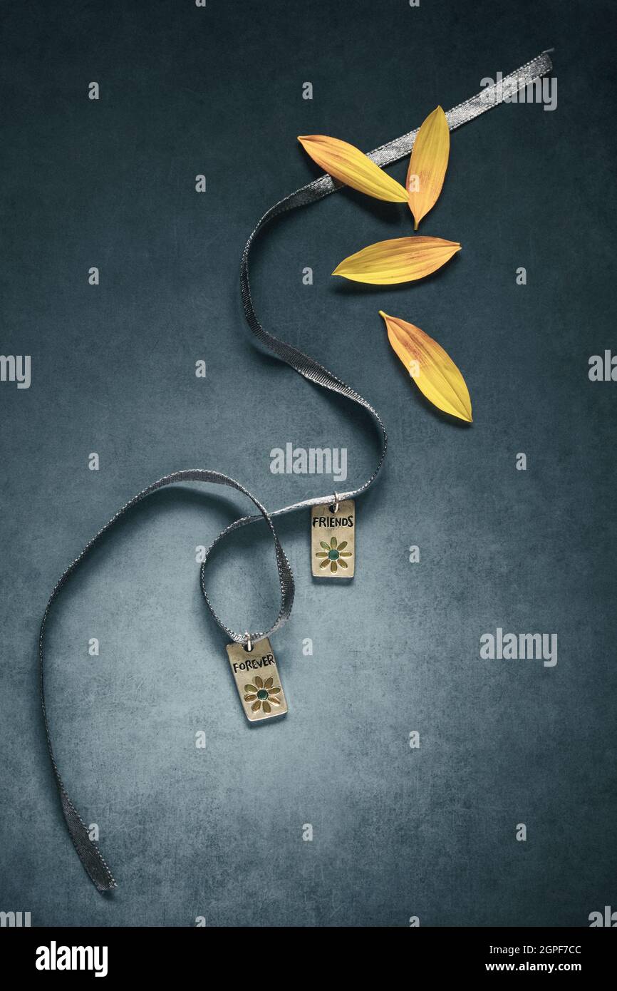 Friendship ribbon hi-res stock photography and images - Alamy