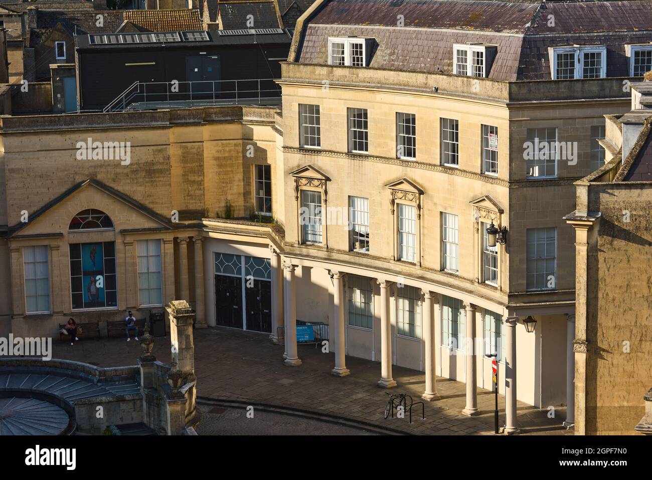 A view of Bath Street Stock Photo - Alamy