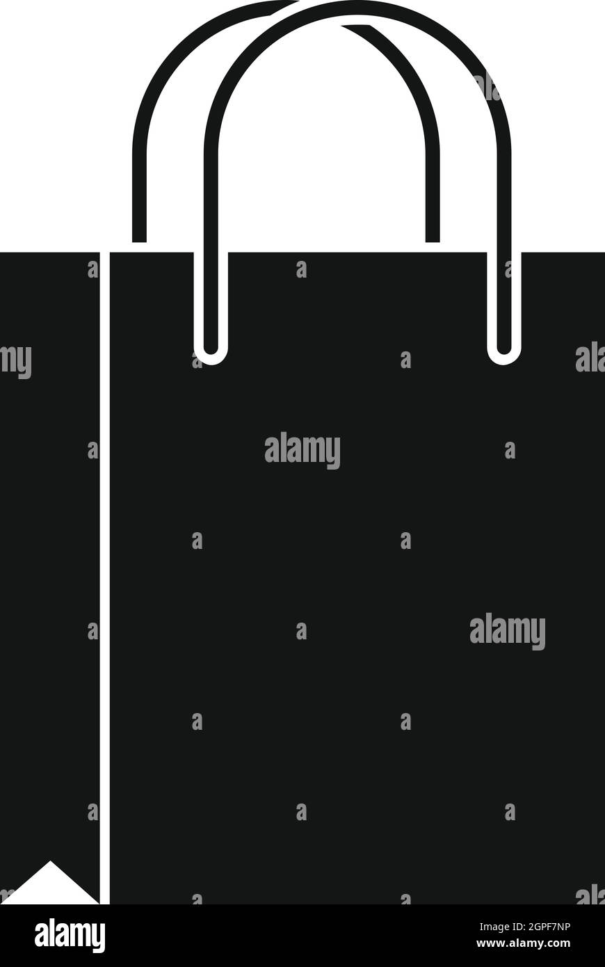 Shopping bag icon, simple style Stock Vector Image & Art - Alamy