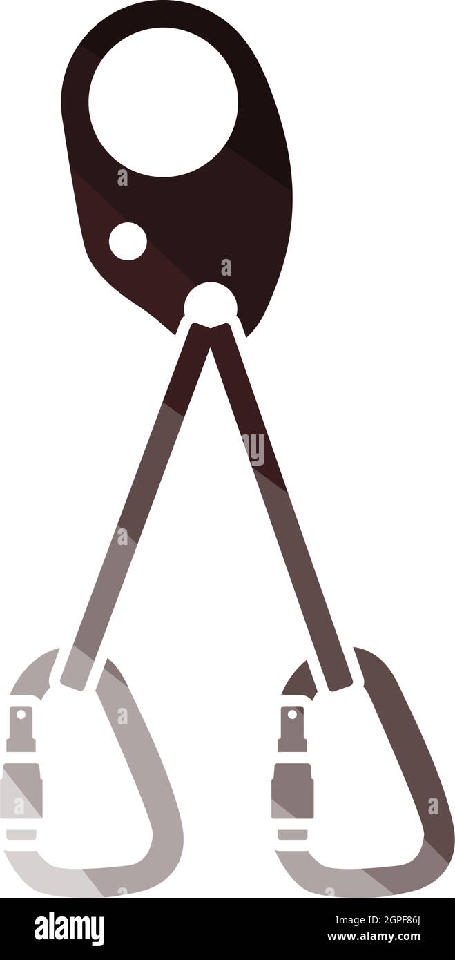 Alpinist Self Rescue System Icon Stock Vector Image & Art - Alamy