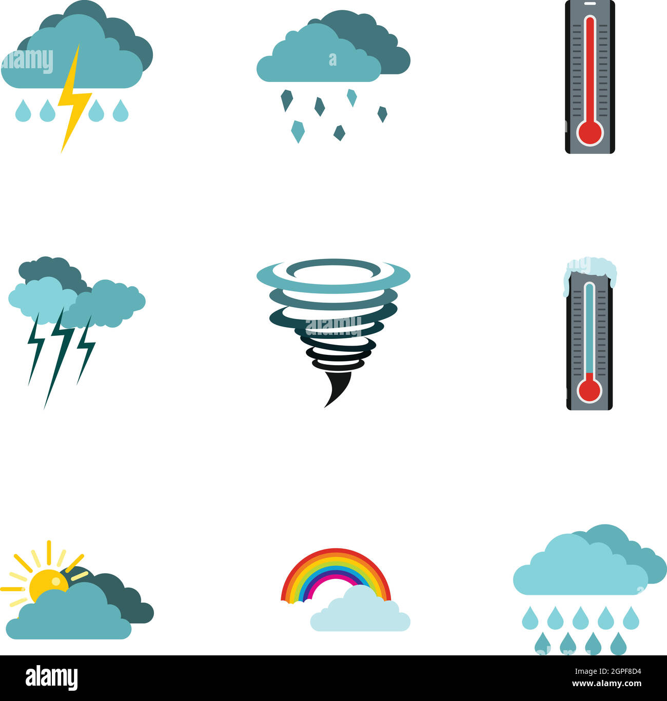 Hurricane outside Stock Vector Images - Alamy