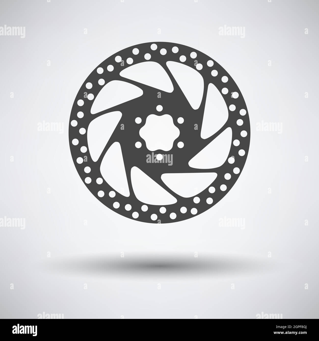 Round disc circle pattern Stock Vector Images - Alamy